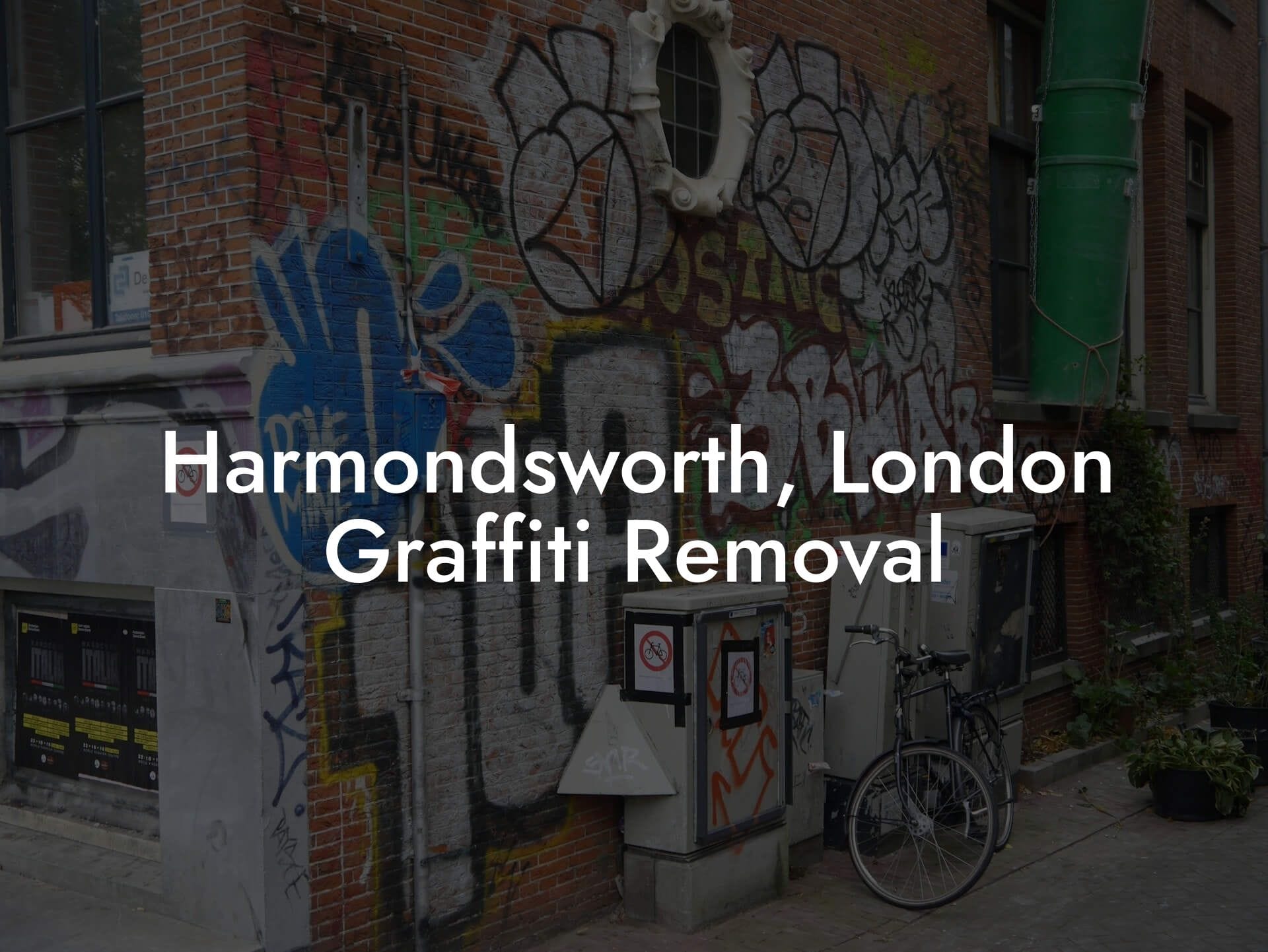 Harmondsworth, London Graffiti Removal - DUA London